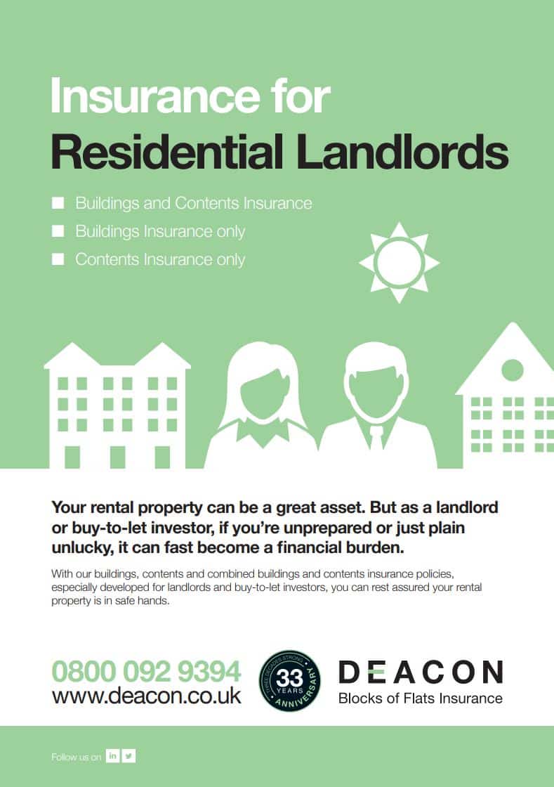 Buildings Insurance for Residential Landlords - Deacon