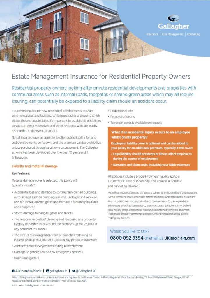 Estate Management Insurance Service - Deacon